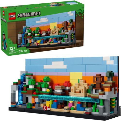LEGO 21589 Minecraft Mini Biomes – sklep internetowy Avans.pl