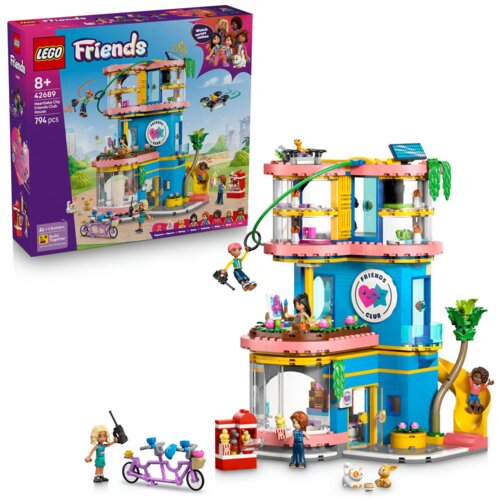 LEGO 42689 Friends Domek klubu przyjaciół z Heartlake – sklep ...
